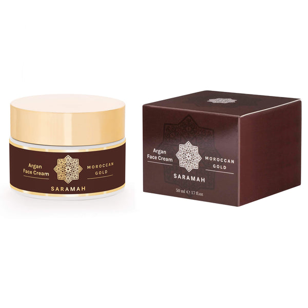 SARAMAH® Argan Face Cream - 50ml - With Certified Organic Argan Oil ...